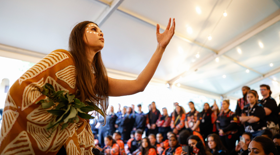 Students welcomed on Whadjuk Country at the 29th Indigenous Nationals Opening Ceremony
