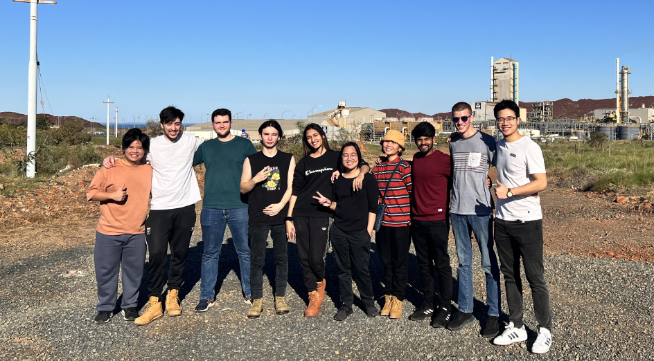 Engineering students embark on a multi-day visit to the Pilbara