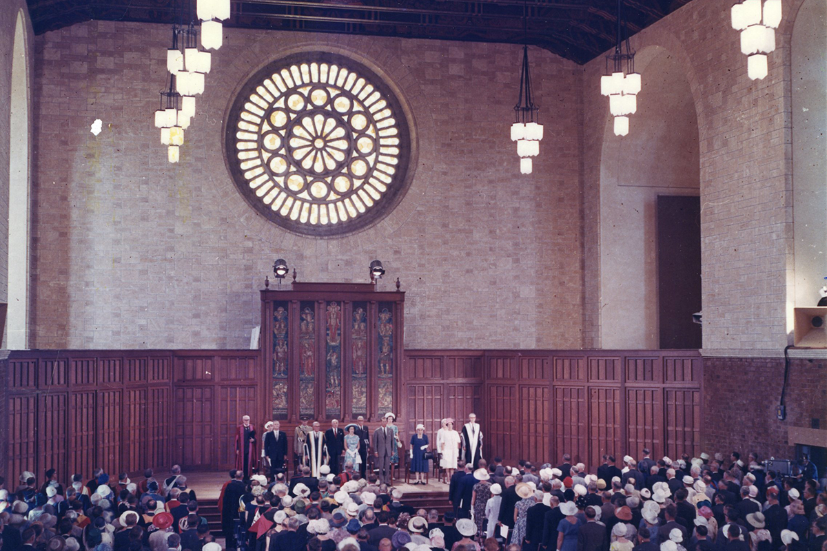 A History in Pictures: Celebrating 90 Years of Winthrop Hall