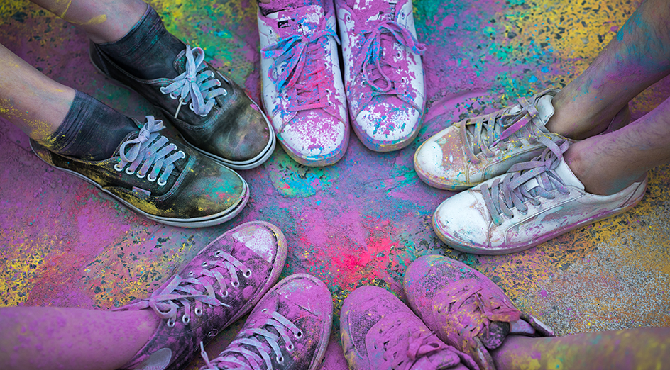 Brighten your day at UWA's colour blast