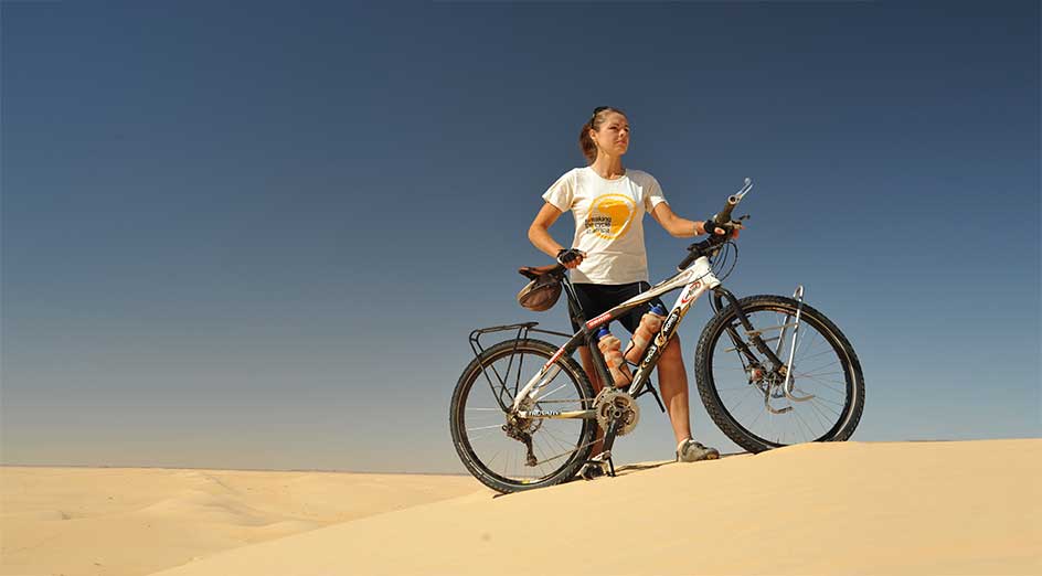 WA-born cyclist and adventurer honoured on eve of next expedition