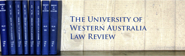 Obiter Dicta : The University of Western Australia